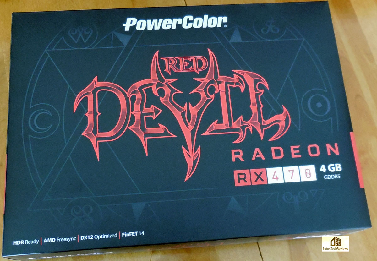 The PowerColor Red Devil RX 470 4GB arrives! - BabelTechReviews